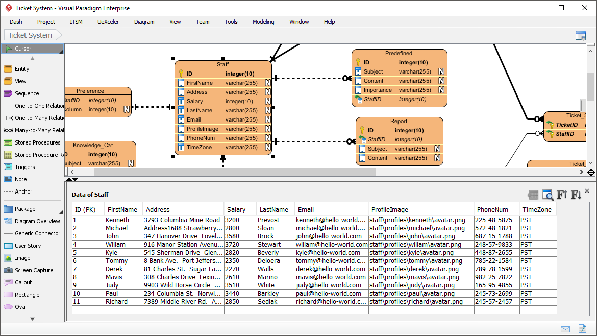 ER Diagram ERD Tool